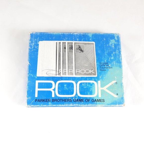 Games | Vintage 1972 Blue Rook Playing Blue Cards Complete With Rule ...